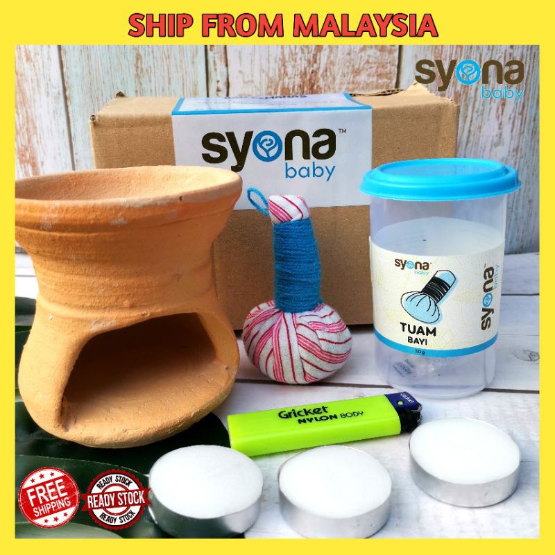 TUAM BAYI DAN PEMANAS SYONA 😘 TUNGKU BAYI BABY 🔥 SET BURNER | Shopee ...
