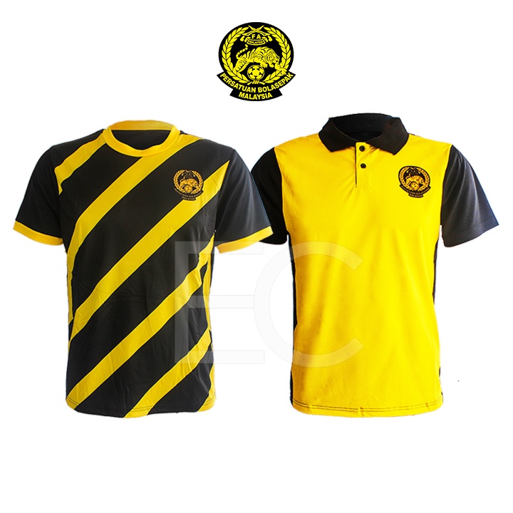 (HARGA BOOM) Baju Jersey Persatuan Bola Sepak Malaysia Dewasa Cutting Besar /Malaysia National ...