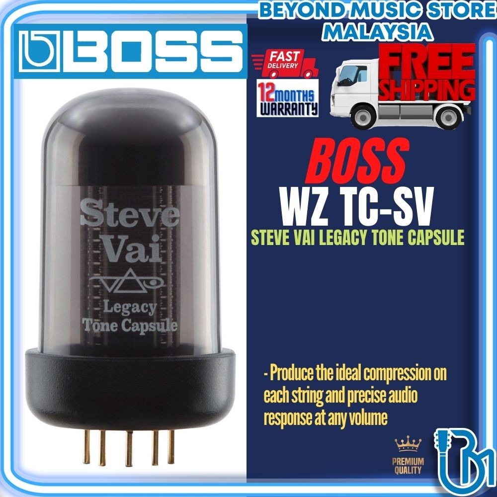 Boss WZ TC-SV Steve Vai Legacy Tone Capsule For Waza Amplifier Amp ...