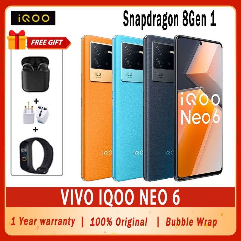 Vivo IQOO NEO 6 / IQOO NEO 6 / Snapdragon 8Gen1 80W AMOLED Better than IQOO neo 5S phone ...