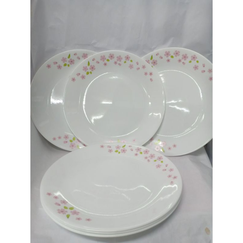 CORELLE: DINNER PLATE - SAKURA 6 PCS | Shopee Malaysia