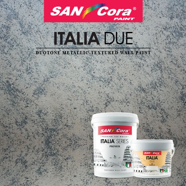 TEXTURED PAINT- SANCORA ITALIA DUE | Shopee Malaysia