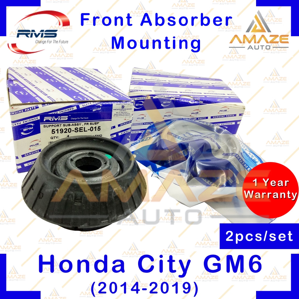 RMS Strut Mount / Absorber Mounting for Honda City GM6 (2014-2019 ...