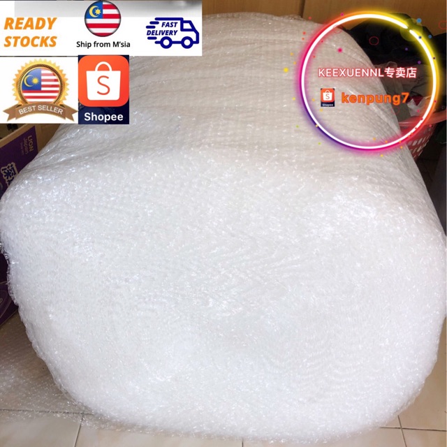 🔥STOCK READY🔥 Buble Wrap 1roll= 100cm Bubble Borong Runcit High Quality ...