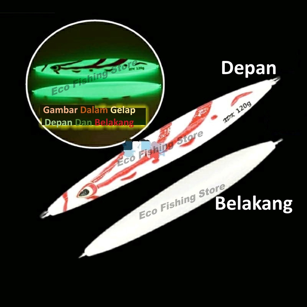 Uv luminous JIG KILLER 60g-350g. fishing slow fast jigging lure pancing tenggiri jenahak kerapu ...