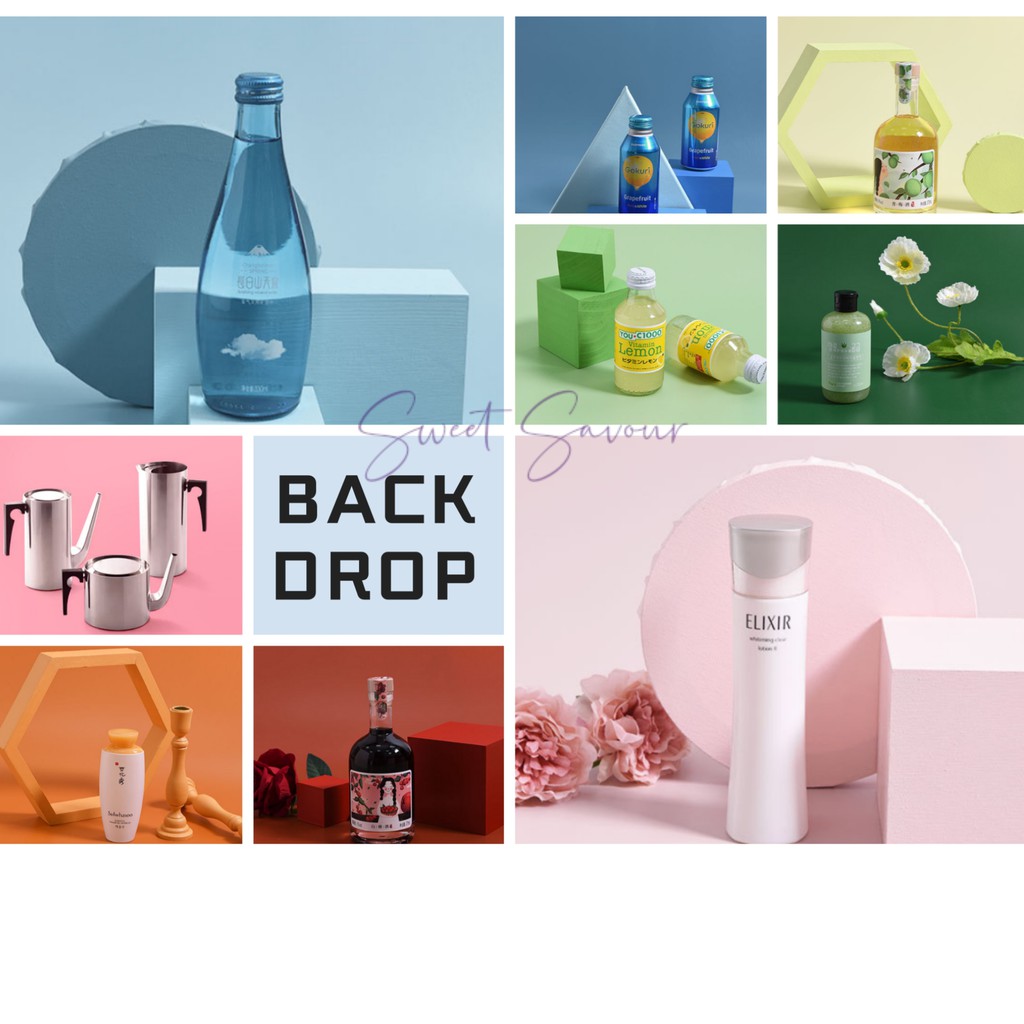 Photography Set PVC Colour Matte Surface / Reflection surface ...