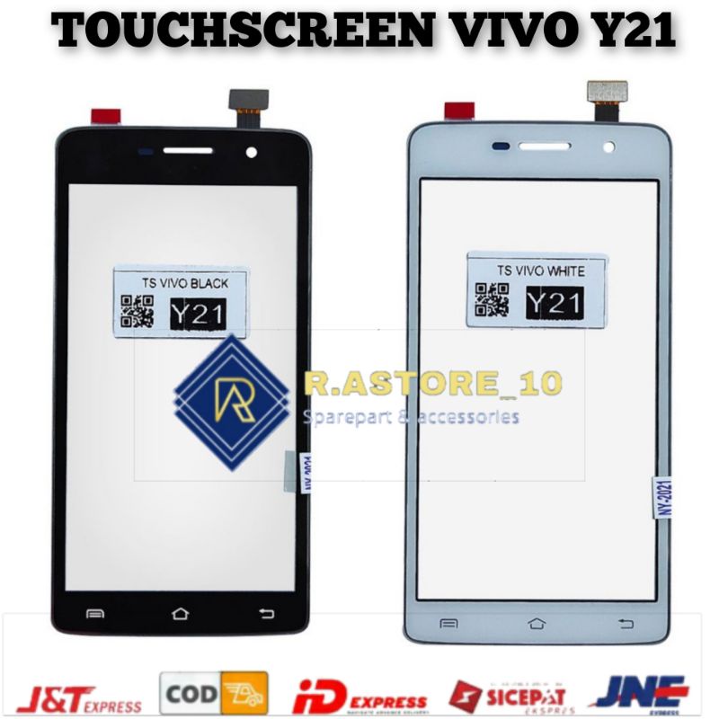 LAYAR Touchscreen tc Vivo Y21 Touch Screen Original ts Touch Screen ...