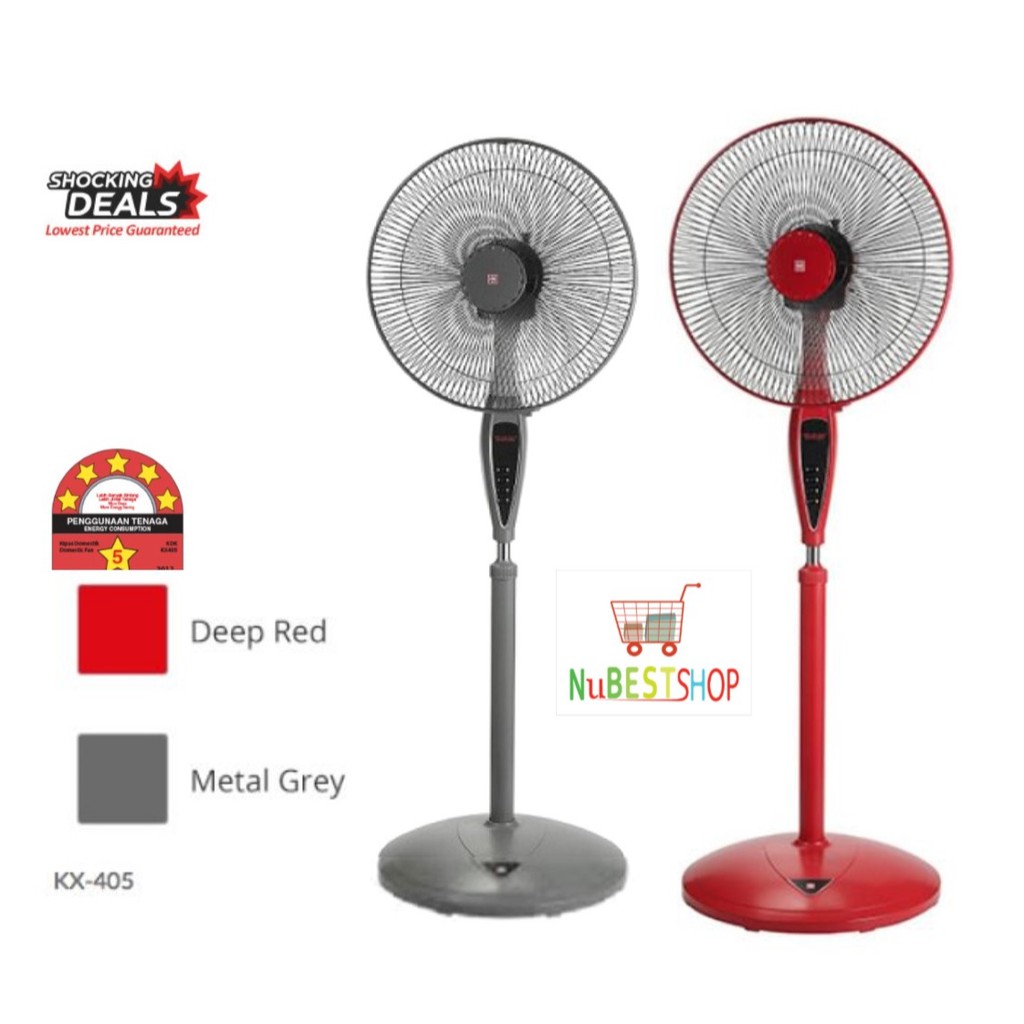 KDK 16" Stand Fan KX405 | Shopee Malaysia