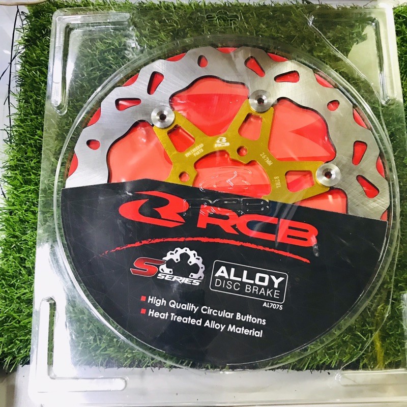 💯 ORIGINAL RCB DISC PLATE S-SERIES 267mm LC5S GOLD / BLACK COLOUR ...