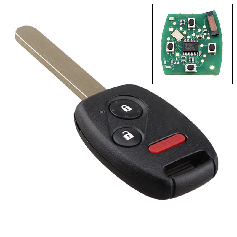 313.8Hz 2+1 Buttons Replacement Remote Car Key Fob Transmitter Clicker ...