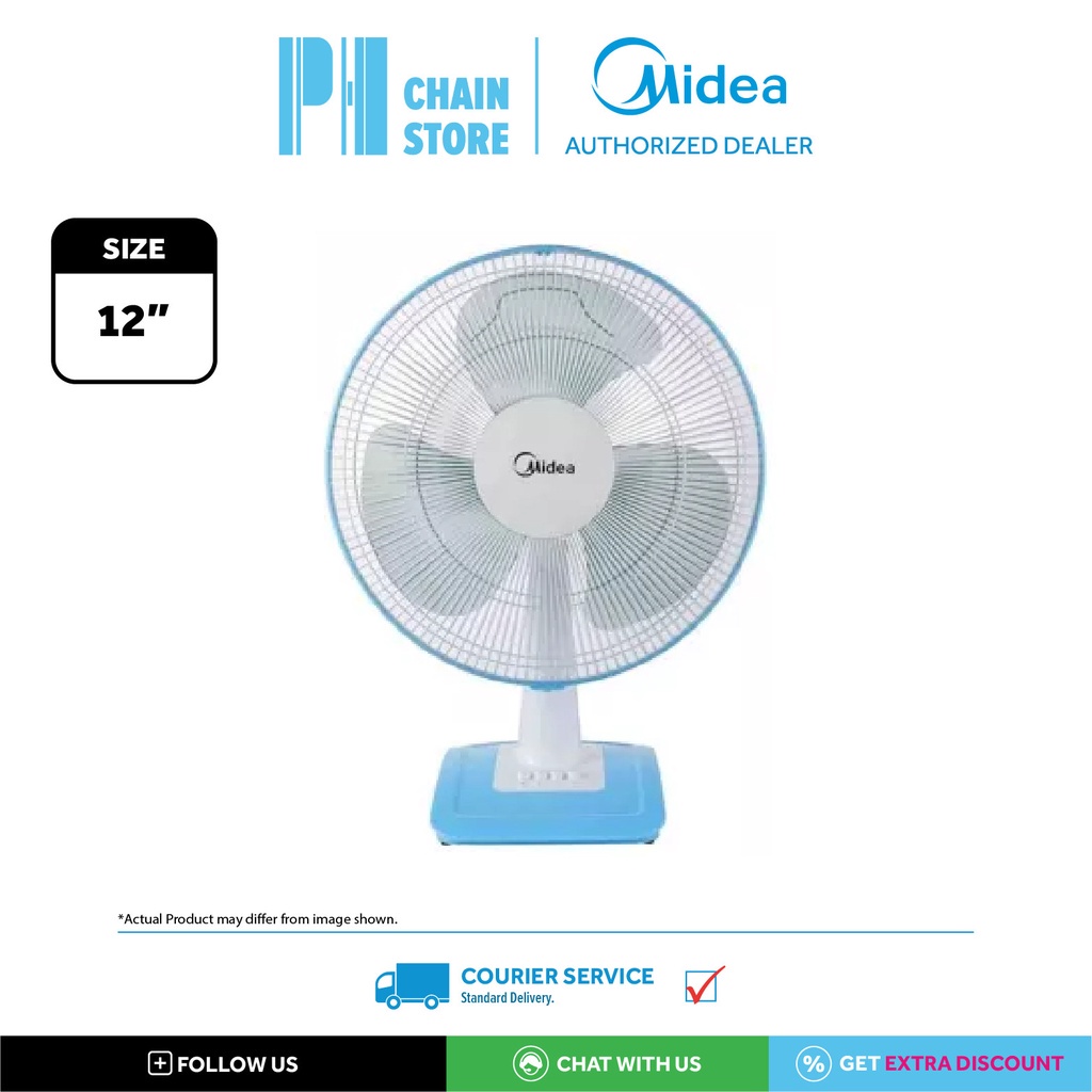 MIDEA MF-12FT17NB 12" TABLE FAN | Shopee Malaysia