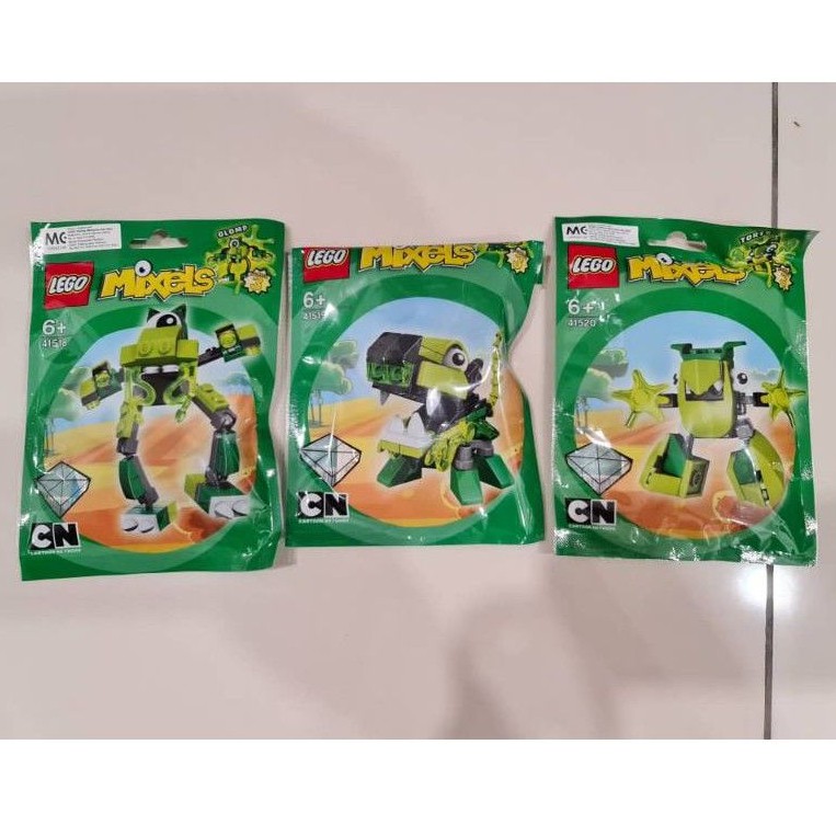 LEGO 41518+41519+41520 MIXELS - Glomp+Glurt+Torts (NEW) | Shopee Malaysia
