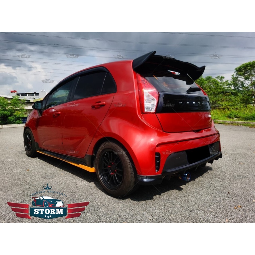 **PROTON IRIZ 2014 - 2022 ( R3 ) SPOILER WITH 2K COLOR PAINT - FRP ...