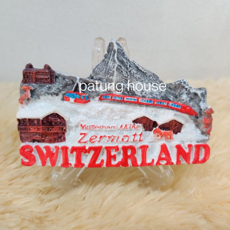 Fridge Magnet Refrigerator Souvenir Switzerland Zermatt | Shopee Malaysia