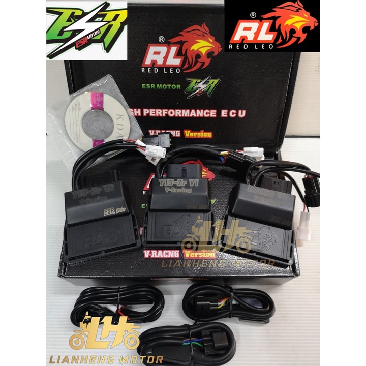 Redleo ecu y15zr v1,v2,rs150, lagenda fi, by esr motor | Shopee Malaysia