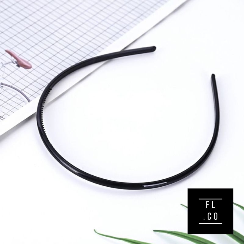 HITAM Women's/men's Black Headbands (Unisex) | Shopee Malaysia