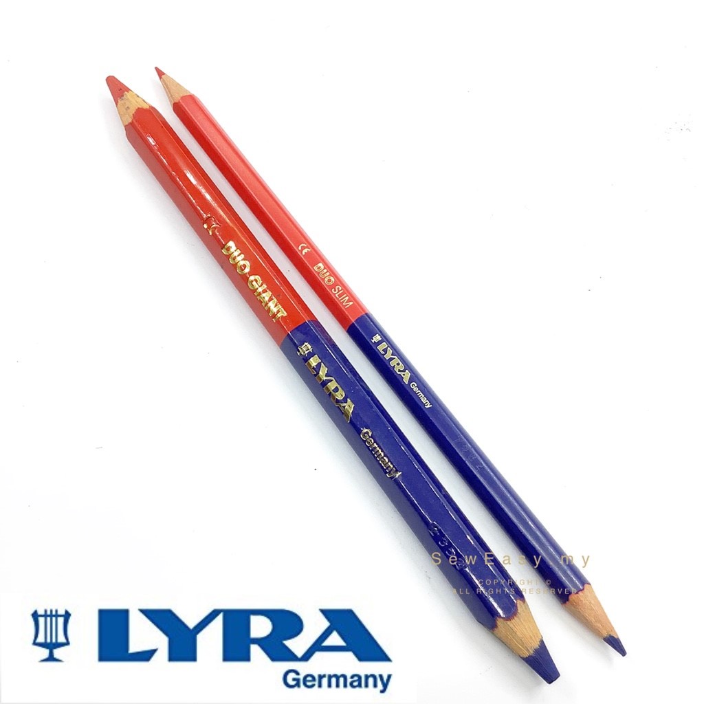 Lyra Germany Duo Giant / Duo Slim Pencil 2930101 Tailoring Pencil ...