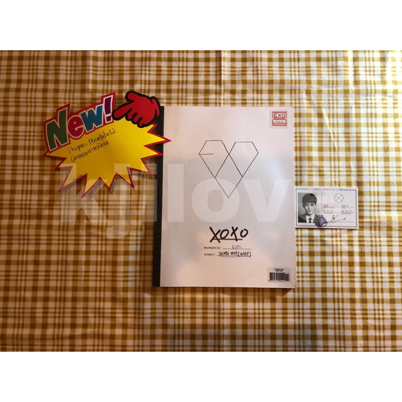 EXO OFFICIAL XOXO ALBUM WITH PHOTOCARD | Shopee Malaysia