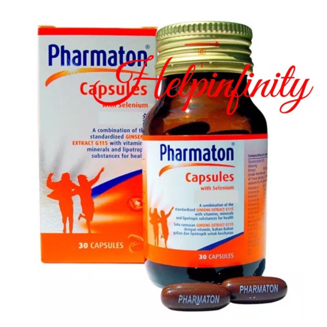 Pharmaton with Selenium caps 30s | Shopee Malaysia