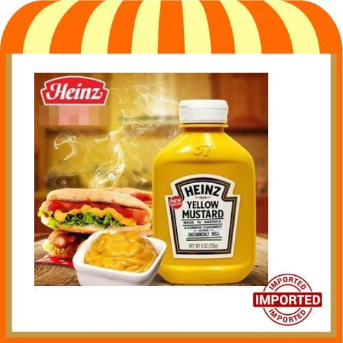 HEINZ YELLOW MUSTARD 9OZ/255G | Shopee Malaysia