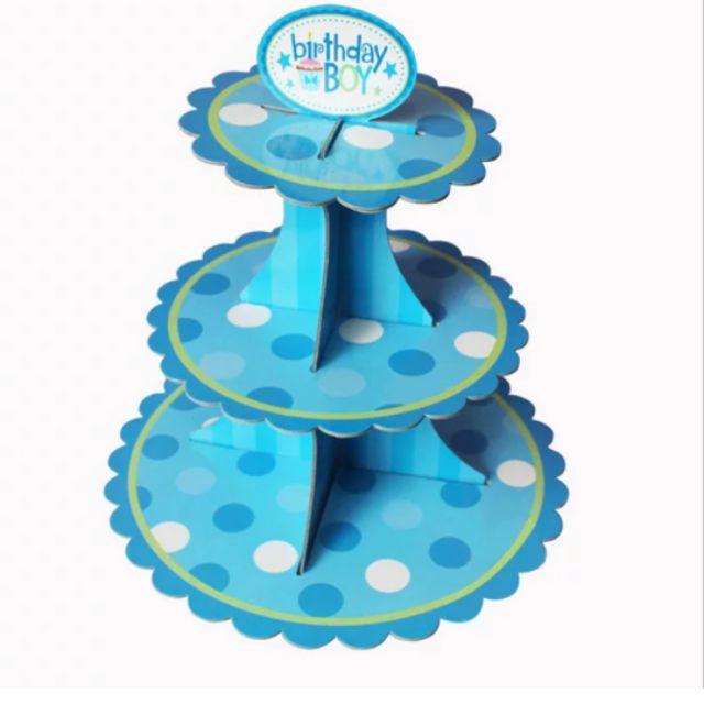 3 Tier Paper Cupcake Stand | Shopee Malaysia