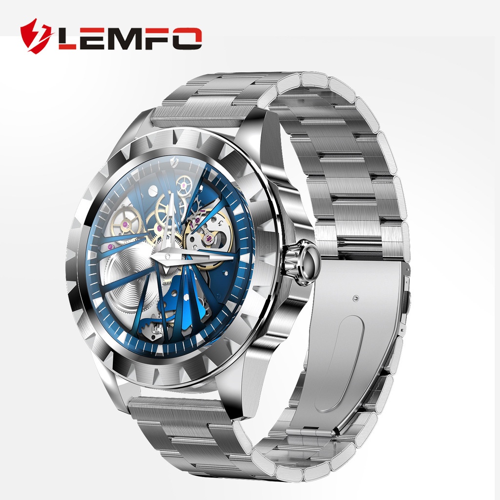 Lemfo 1.39 inch AMOLED screen voice assistant sports electronic ...