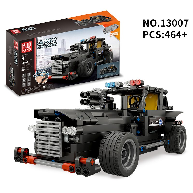 Mould King 13007 Technic Glory Guardians: SWAT Command Vehicle Remote ...
