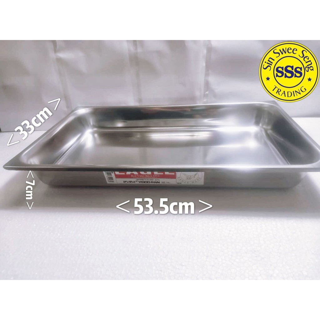 (READY STOCK)Full Size Food Pan / Tray / Bekas Makanan / Tray Makanan ...