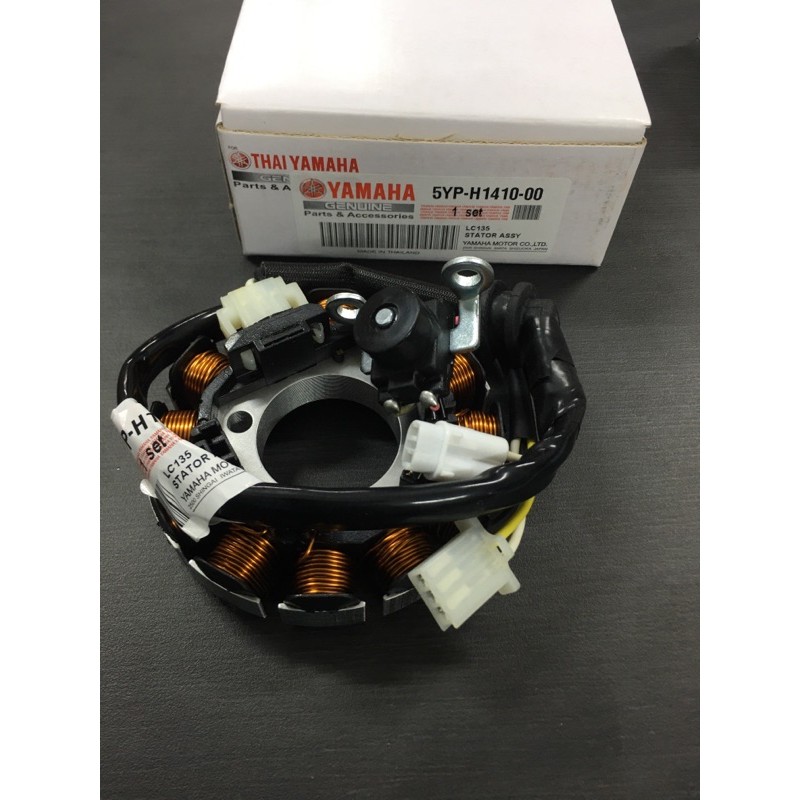 YAMAHA STATER COIL LC135 135LC 4S COIL BAWAH KOIL BAWAH MAGNET COIL ...