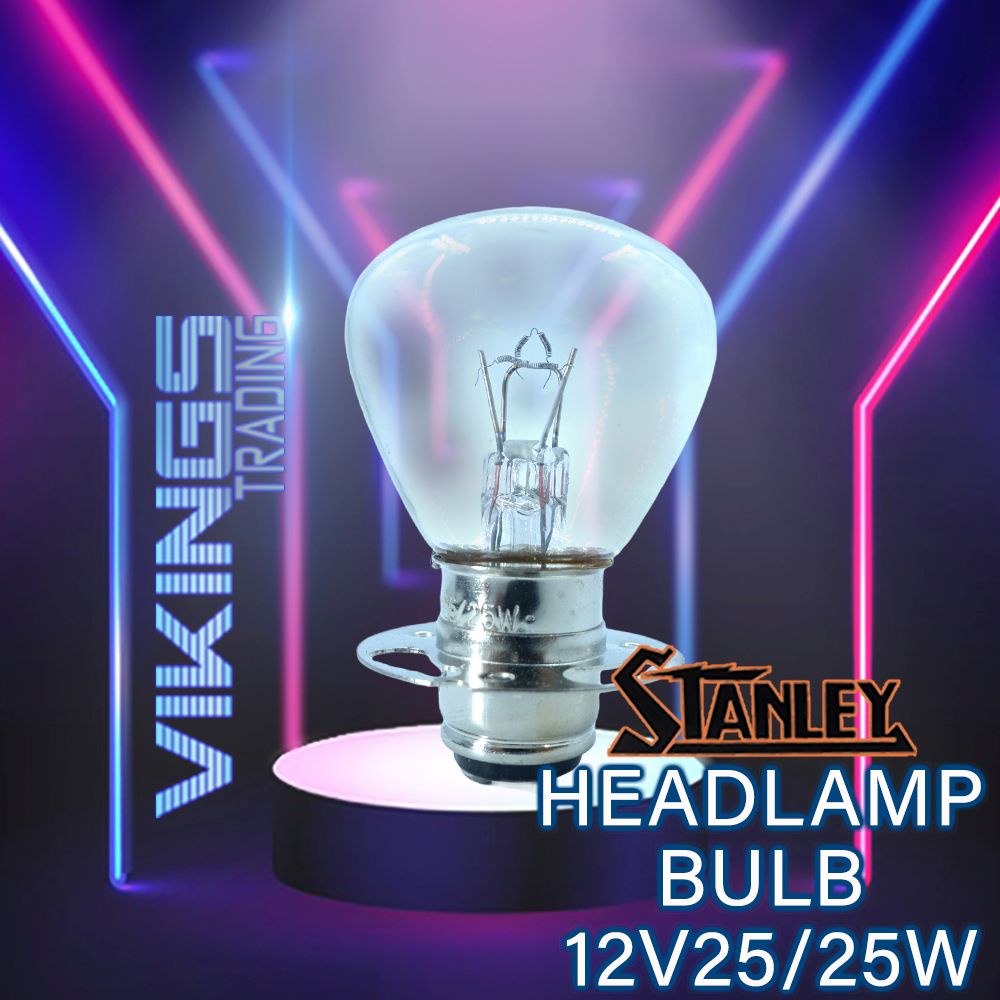 CLEAR STOCK!! 12V25/25W RXZ YAMAHA HEADLAMP BULB OEM STANLEY RXZ YAMAHA ...