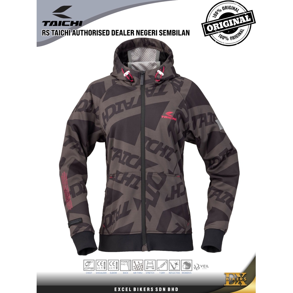 TAICHI JACKET RSJ333 AIR TRACK PARKA (WOMEN SIZE) / WOMEN JACKET / RS TAICHI RSJ 333 / RIDING ...