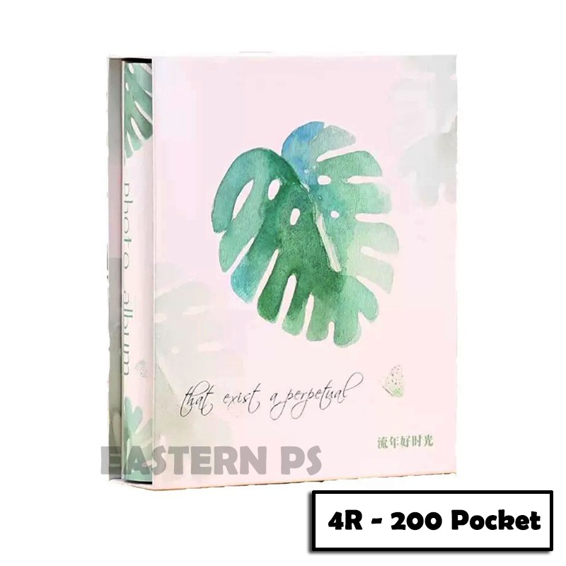 4R Photo Album(200pcs)/ pocket Album Gambar 4R with Cover Box/Album ...