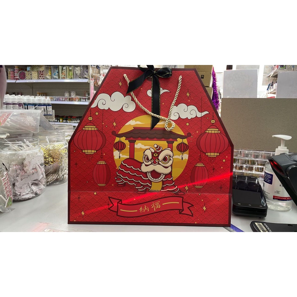 CHINESE NEW YEAR PACKAGING PAPER BAG & STICKERS华人新年贴纸 包装盒 | Shopee Malaysia