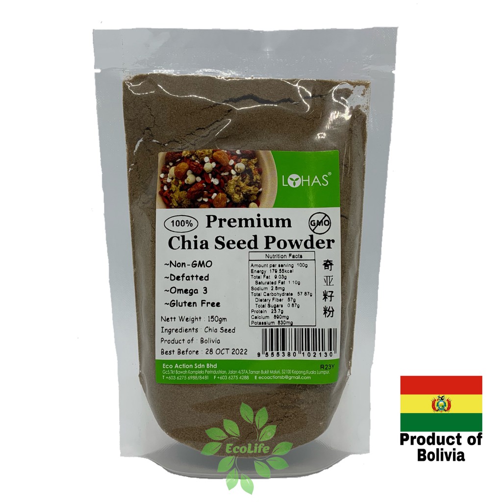 Lohas Chia Seed Powder 150g 奇亚籽粉 | Shopee Malaysia