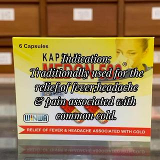 WINWA Kapsul Medon 500 capsule 美通伤风丸(6 capsule) EXP DATE 11/2025 ...