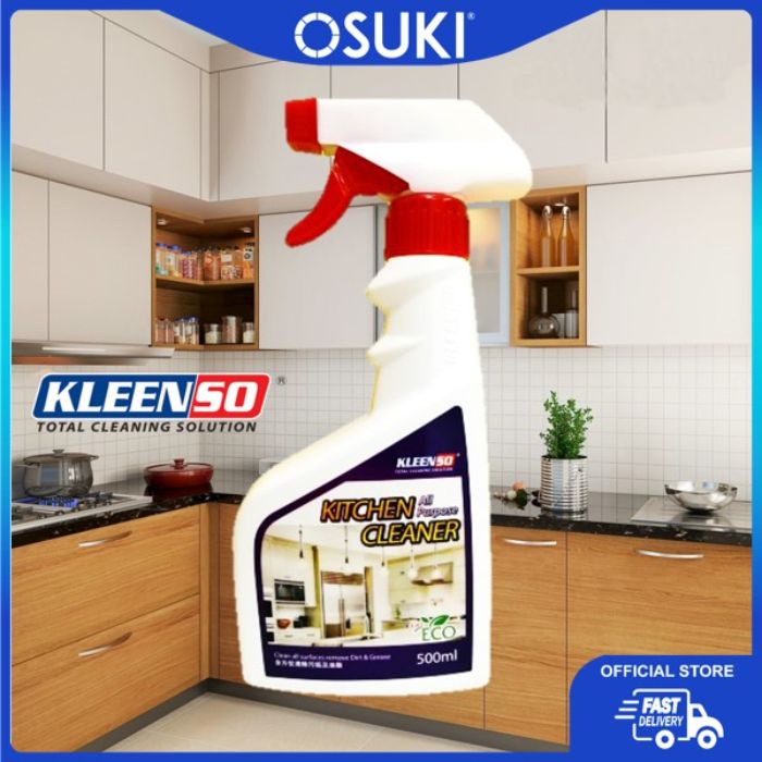 KLEENSO Kitchen Cleaner Flower Fresh All Purpose (500ml) | Shopee Malaysia