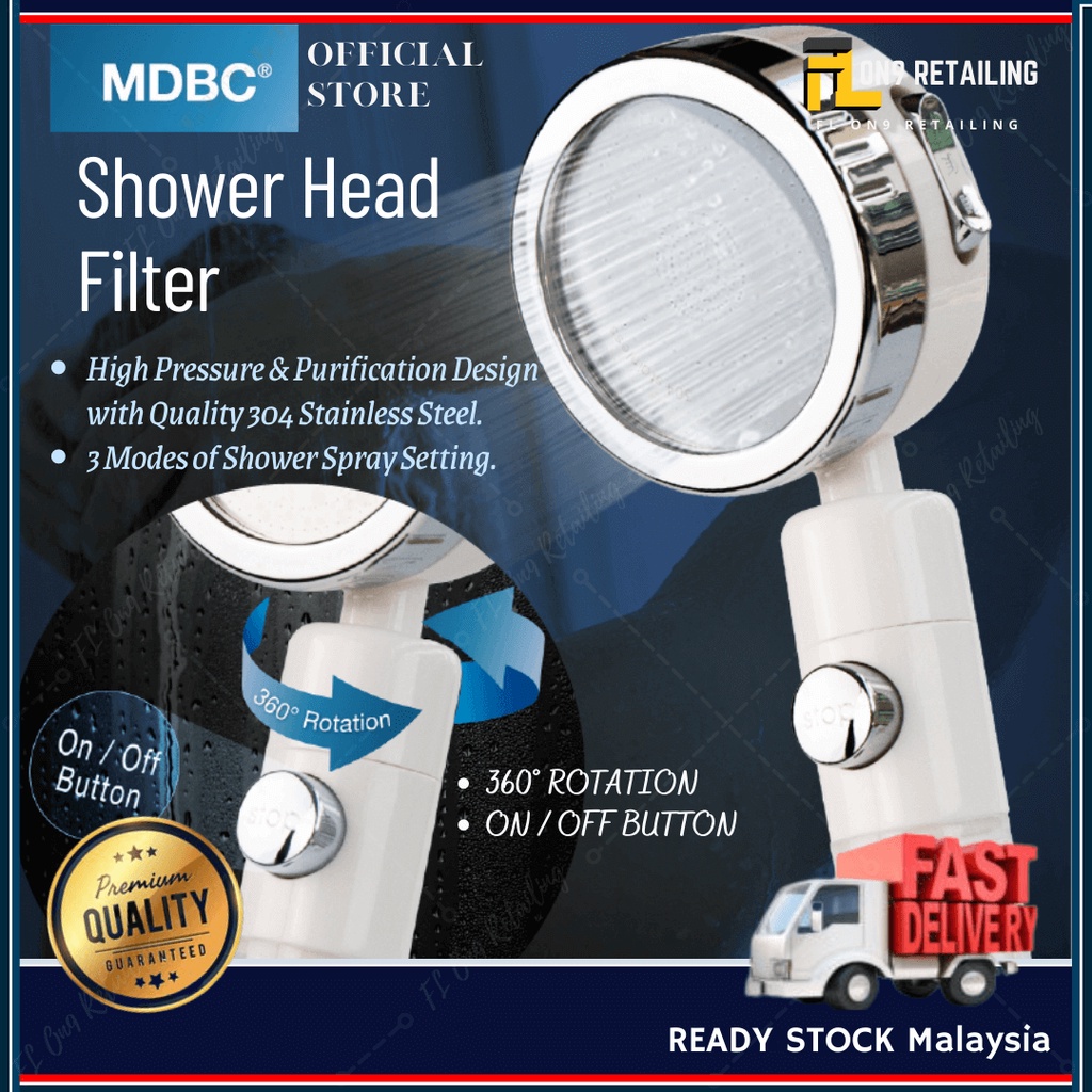 Mdbc PP Filter Showerhead/ High-Pressure Handheld Showerhead 过滤型淋浴喷头 ...
