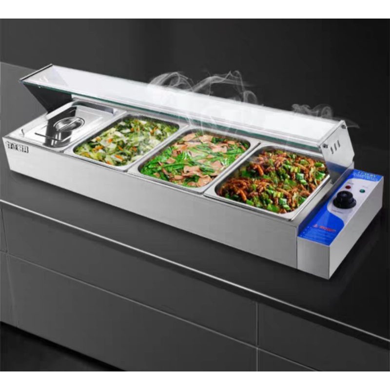 Bain marie food warmer 3 pan | Shopee Malaysia