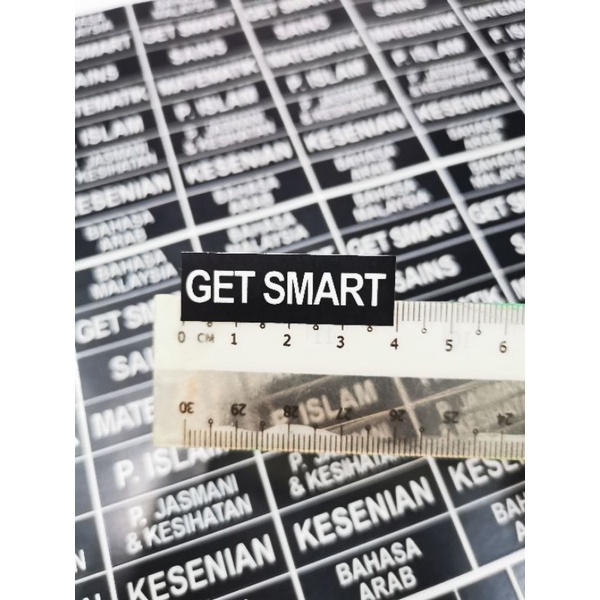 Stiker Subjek Mata Pelajaran Sekolah Rendah Menengah | Shopee Malaysia