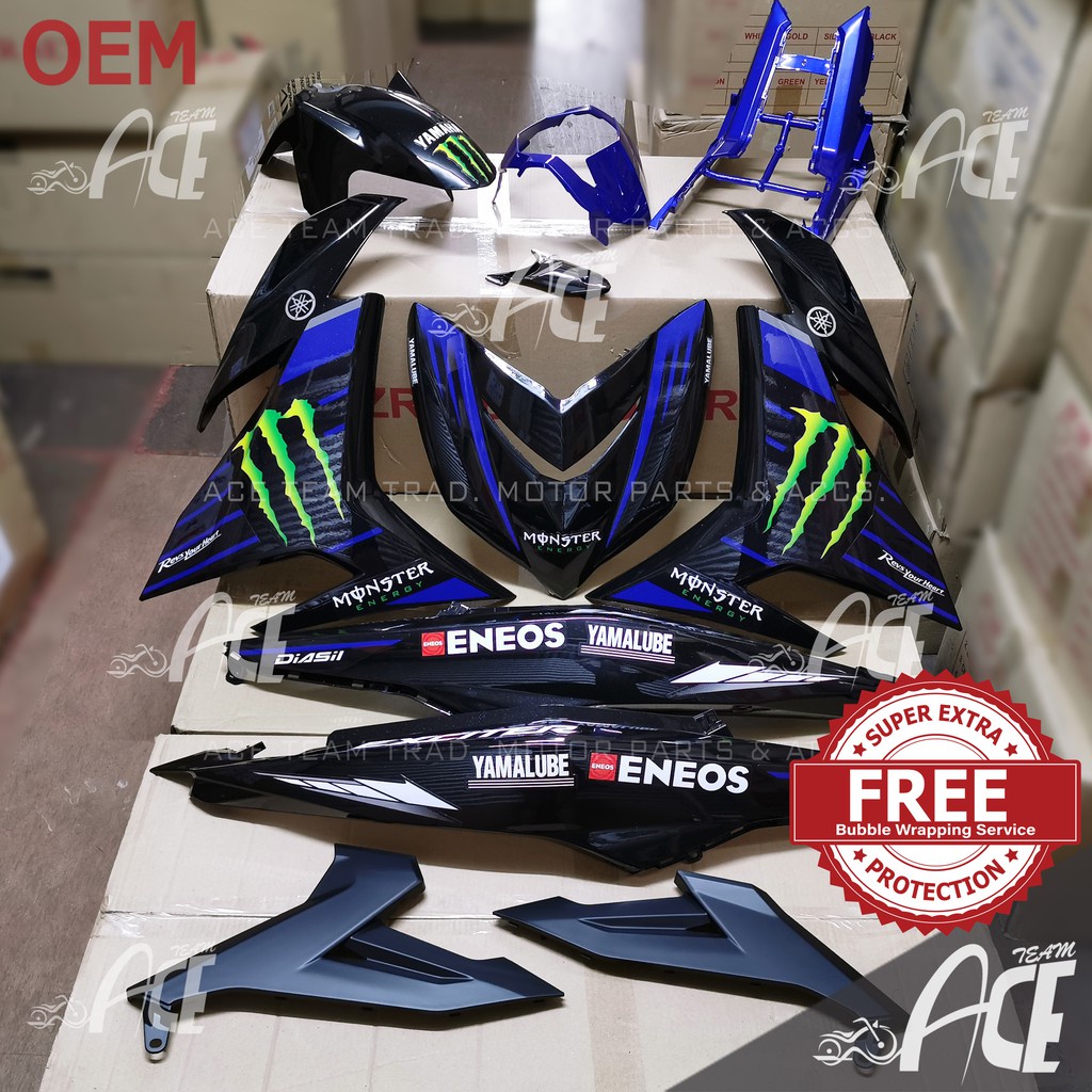 Coverset Y15 V1 V2 Monster LTD 2019 Yamaha Ysuku Y15 Y15V1 Y15V2 Cover ...