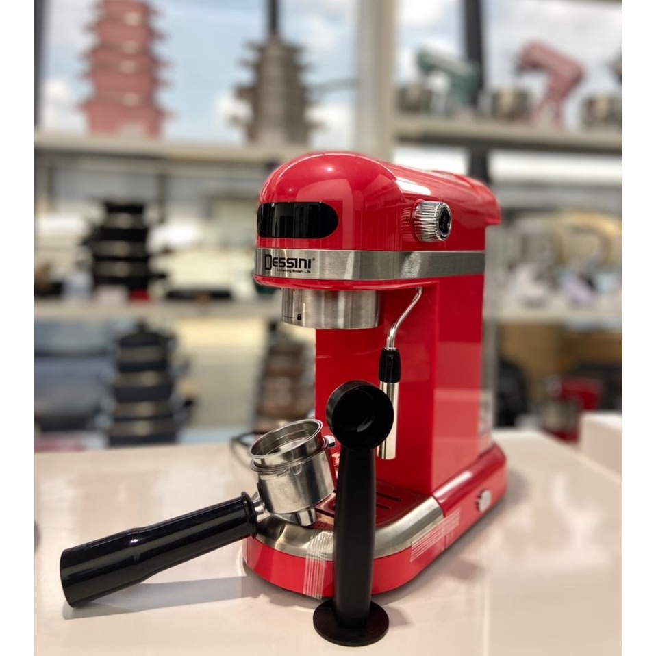 DESSINI ITALY 20 Bar 1.4L Espresso Coffee Maker Brew Froth Cappuccino ...