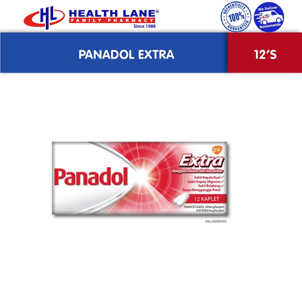 Panadol Extra (12's) | Shopee Malaysia
