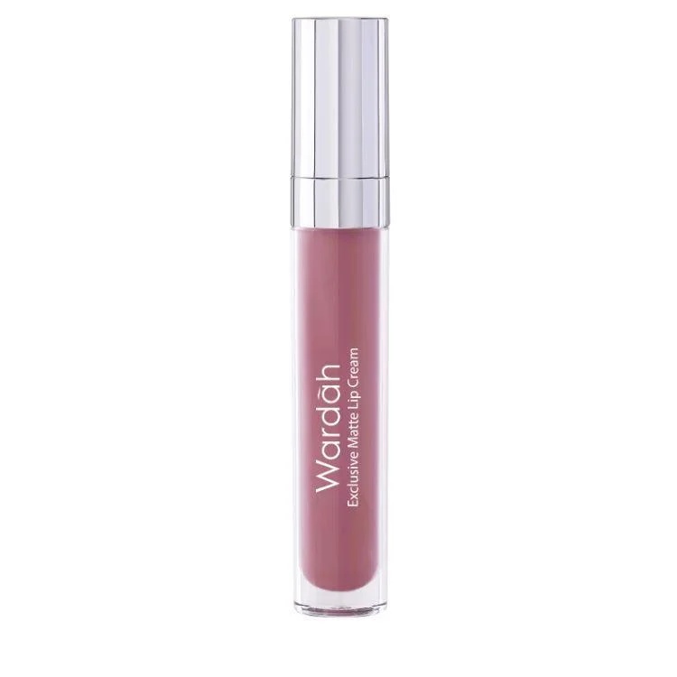 Wardah Exclusive Matte Lip Cream 15 Pinky Plumise (G) | Shopee Malaysia