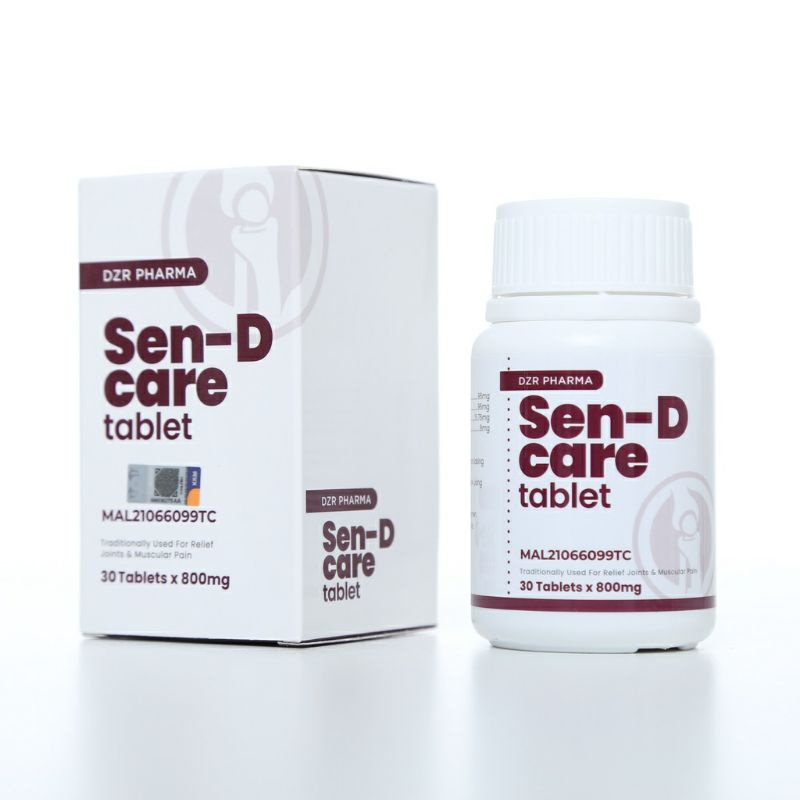 Sen-D Care Tablet- Sakit Sendi dan Sakit Badan (800mg/30 tab) | Shopee ...