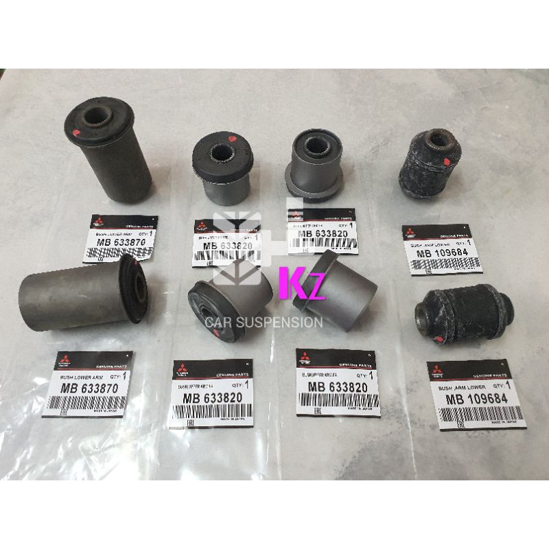 1 SET 8PCS - MITSUBISHI PAJERO/ STROM L200- FRONT UPPER ARM BUSH & LOWER ARM BUSH SET | Shopee ...