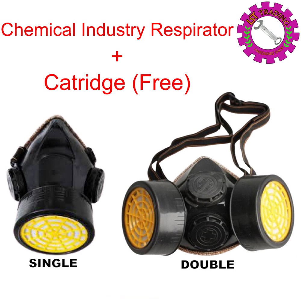 [READY STOCKS] CHEMICAL CARTRIDGE RESPIRATOR FILTER / MASK RACUN ...