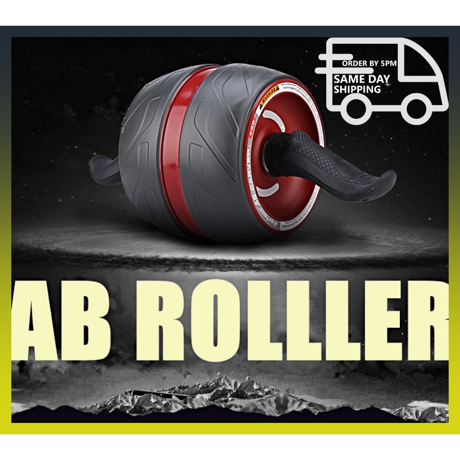 HAPPYPAL Ab Roller Carver Pro Abdominal Muscles Core Exercise Equipment ...