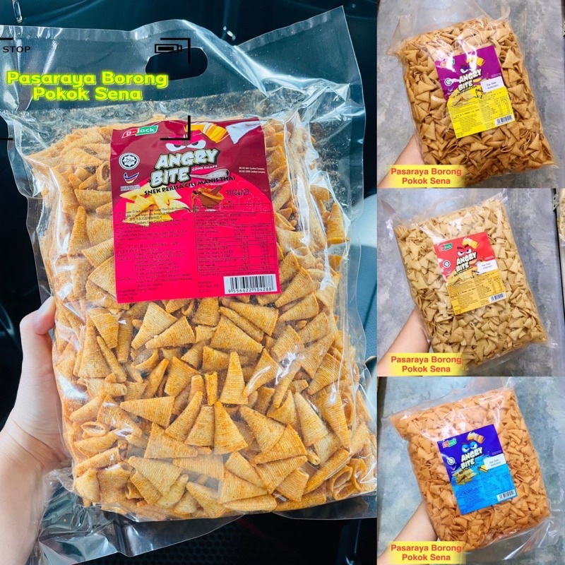 Angry Bite Cheese , BBQ , Chicken ,Cili Manis Thai (New) 1kg (LIMIT ...