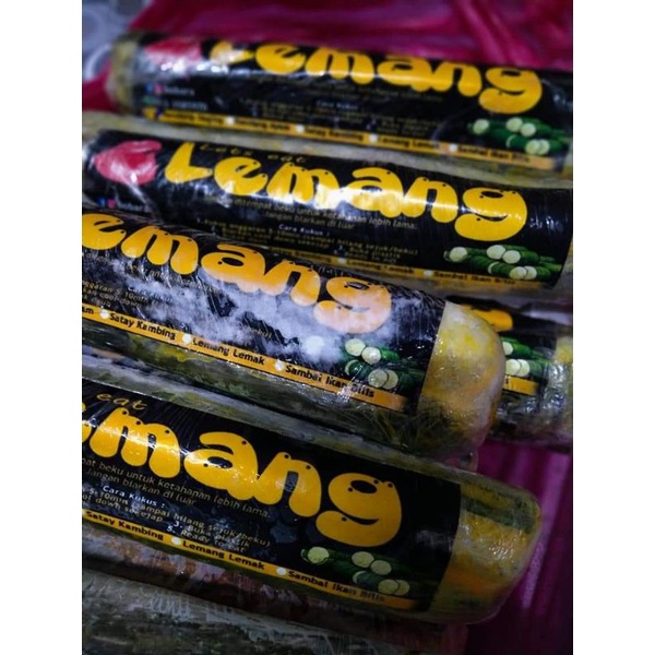 LEMANG FROZEN INTI SELAMBAK / LEMANG RAYA / RENDANG AYAM / RENDANG ...