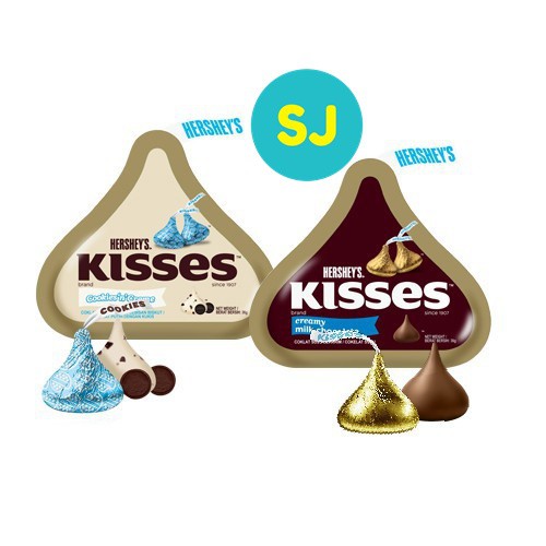 Hershey Kisses Chocolate 36g / 146g | Shopee Malaysia